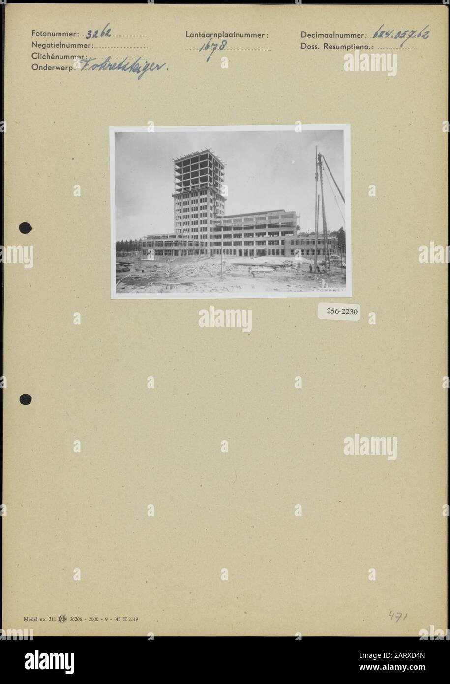 GEB office in Rotterdam under construction Torkretsteiger Annotation ...