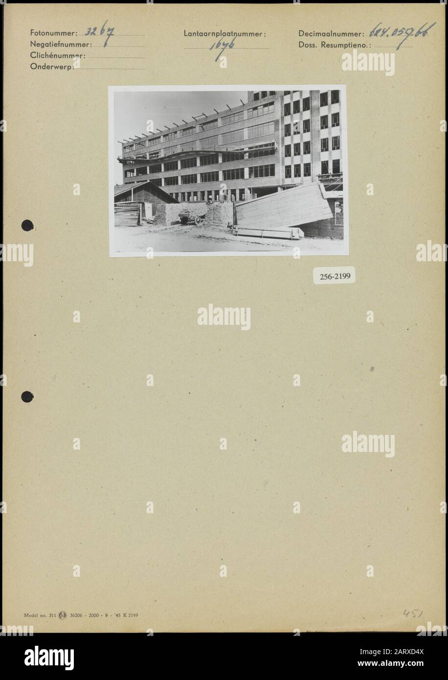 GEB office in Rotterdam under construction Torkrethangsteiger ...