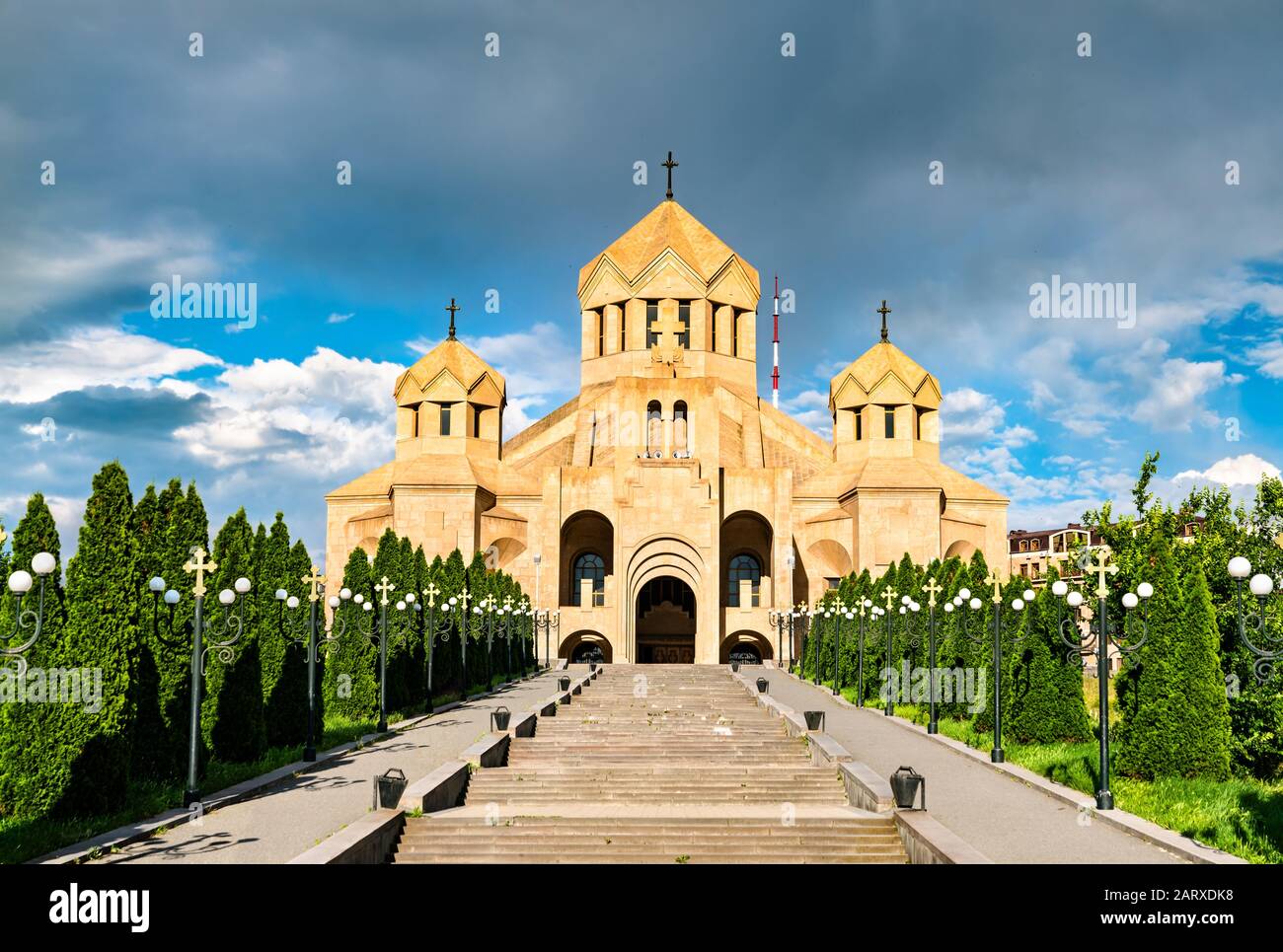 Saint Gregory the Illuminator Cathedral in Yerevan, Armenia Stock Photo - Alamy