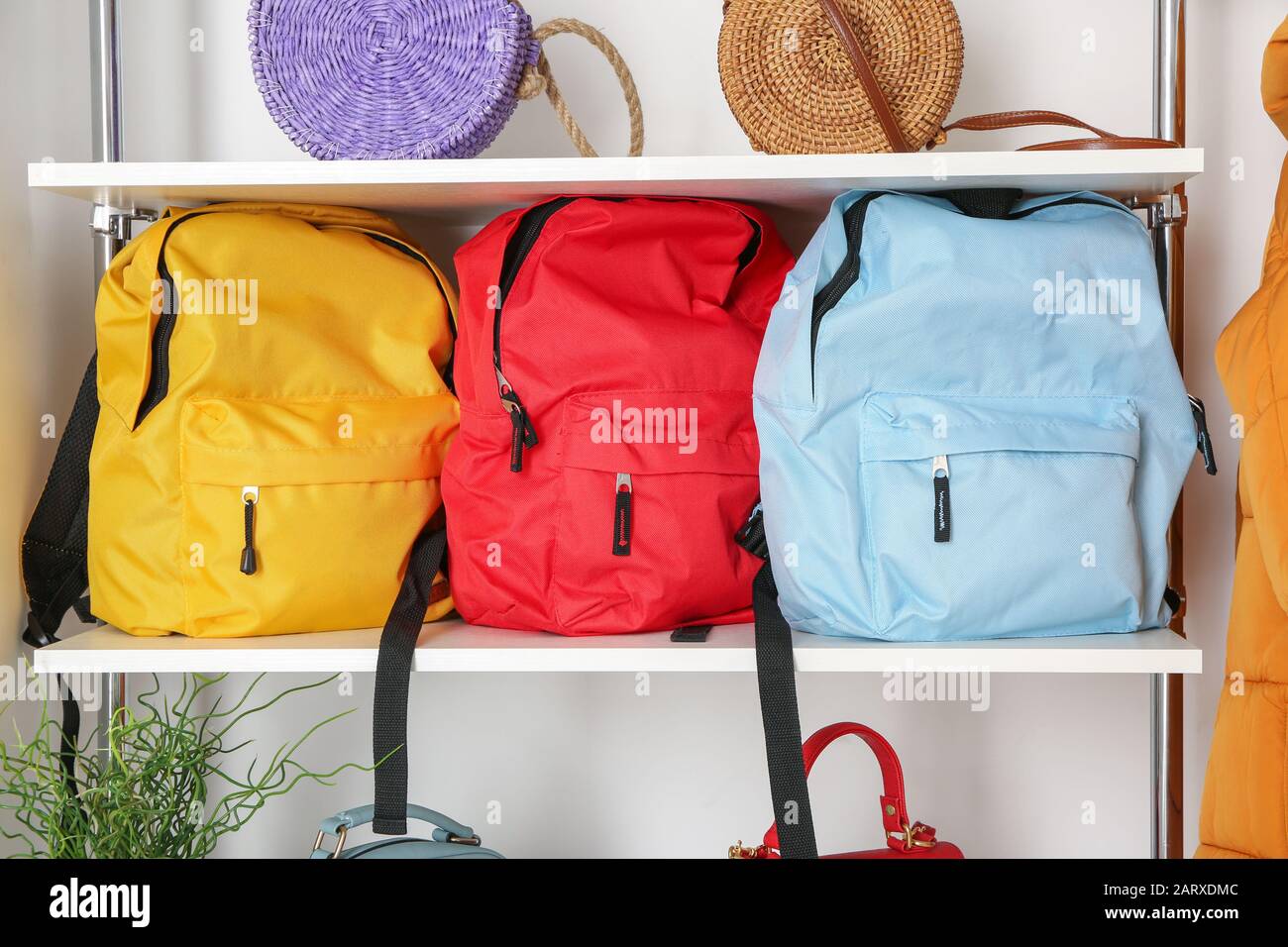 Stylish bags different accessories hi-res stock photography and images ...