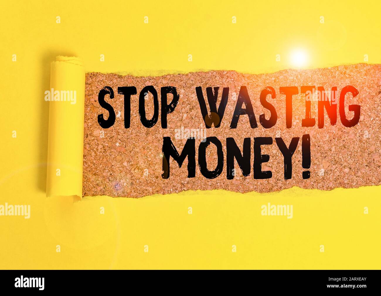 Word writing text Stop Wasting Money. Business photo showcasing ...