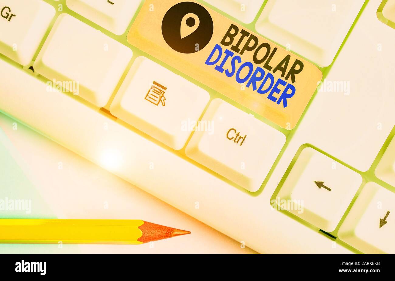 Text sign showing Bipolar Disorder. Business photo showcasing mental ...
