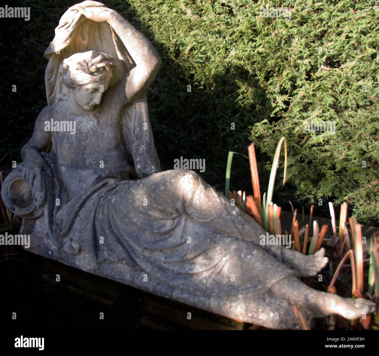 Sabrina, the Goddess or the genius loci of the River Severn Stock Photo ...