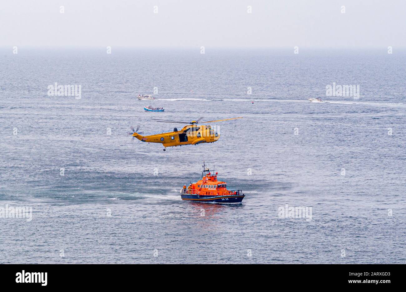 Raf rescue boat hi-res stock photography and images - Alamy