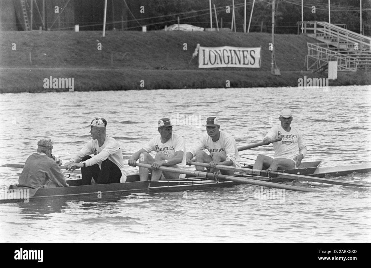Training European rowing championships, 4 with steering wheel Finland ...