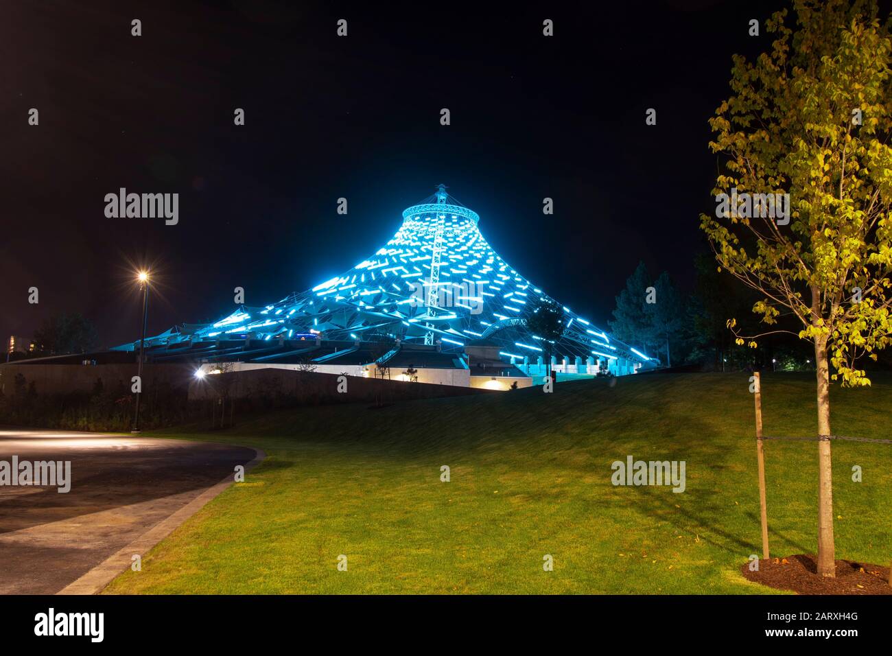 Spokane pavilion night hi-res stock photography and images - Alamy