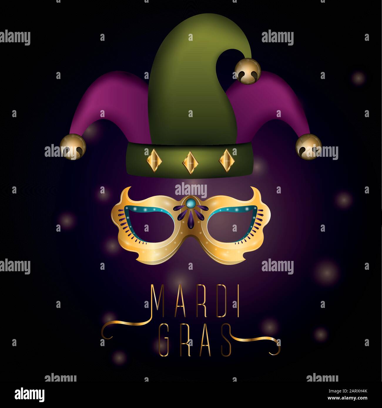 Mardi gras poster Stock Vector Image & Art - Alamy