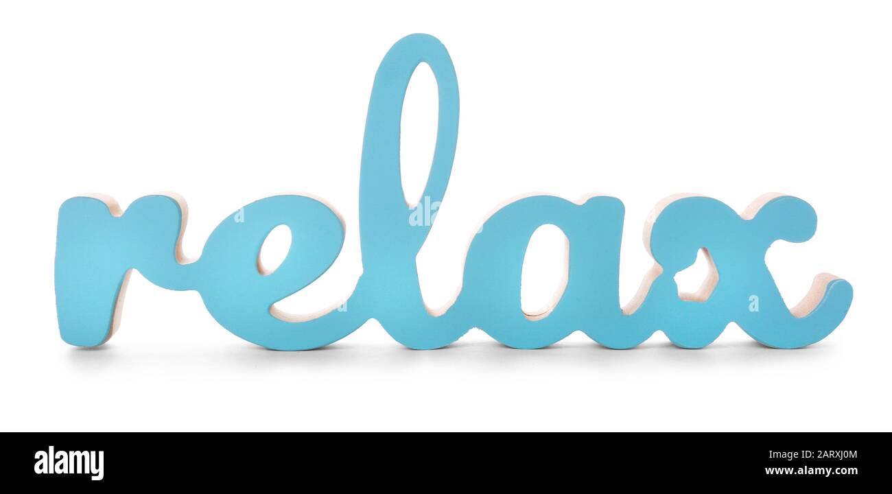 Relax Word Photography