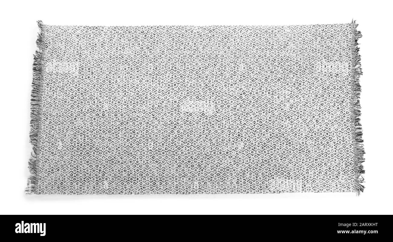 Clean carpet on white background Stock Photo - Alamy