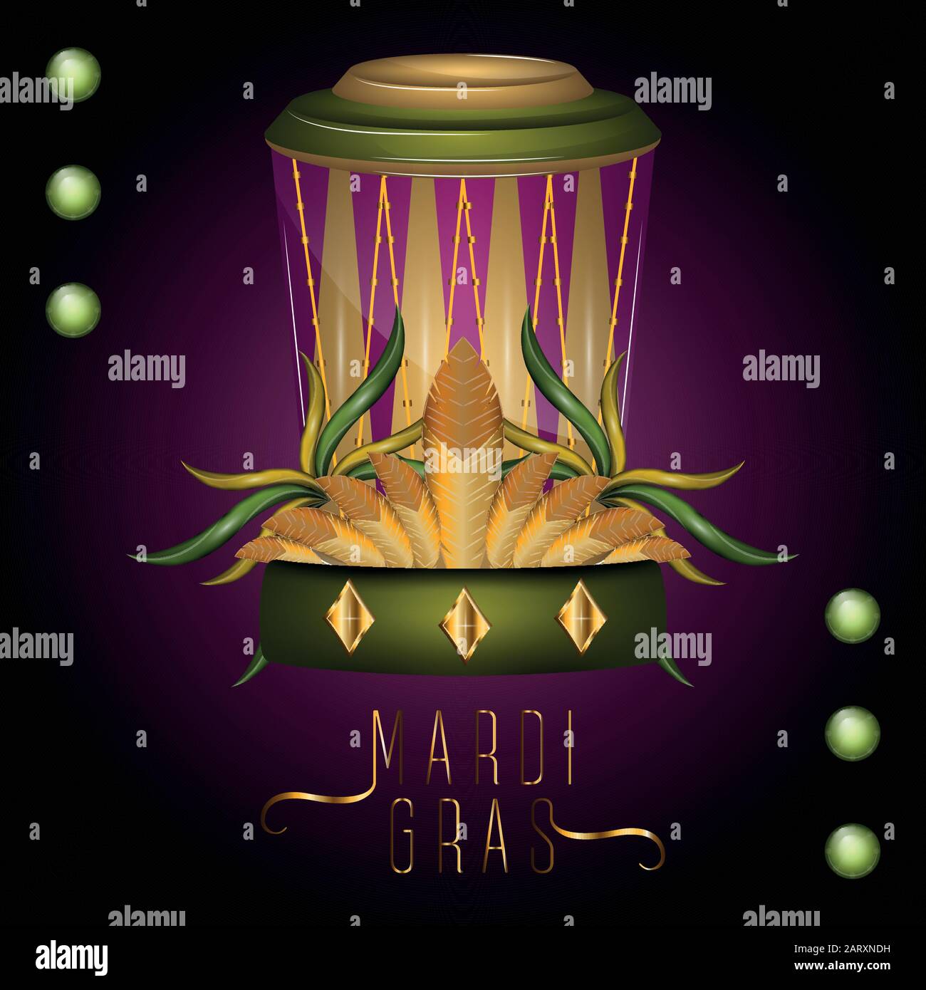 Mardi gras poster Stock Vector Image & Art - Alamy