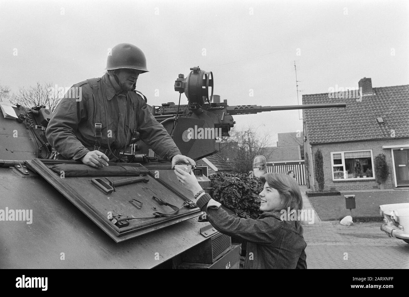 Tank gets coffee hi-res stock photography and images - Alamy