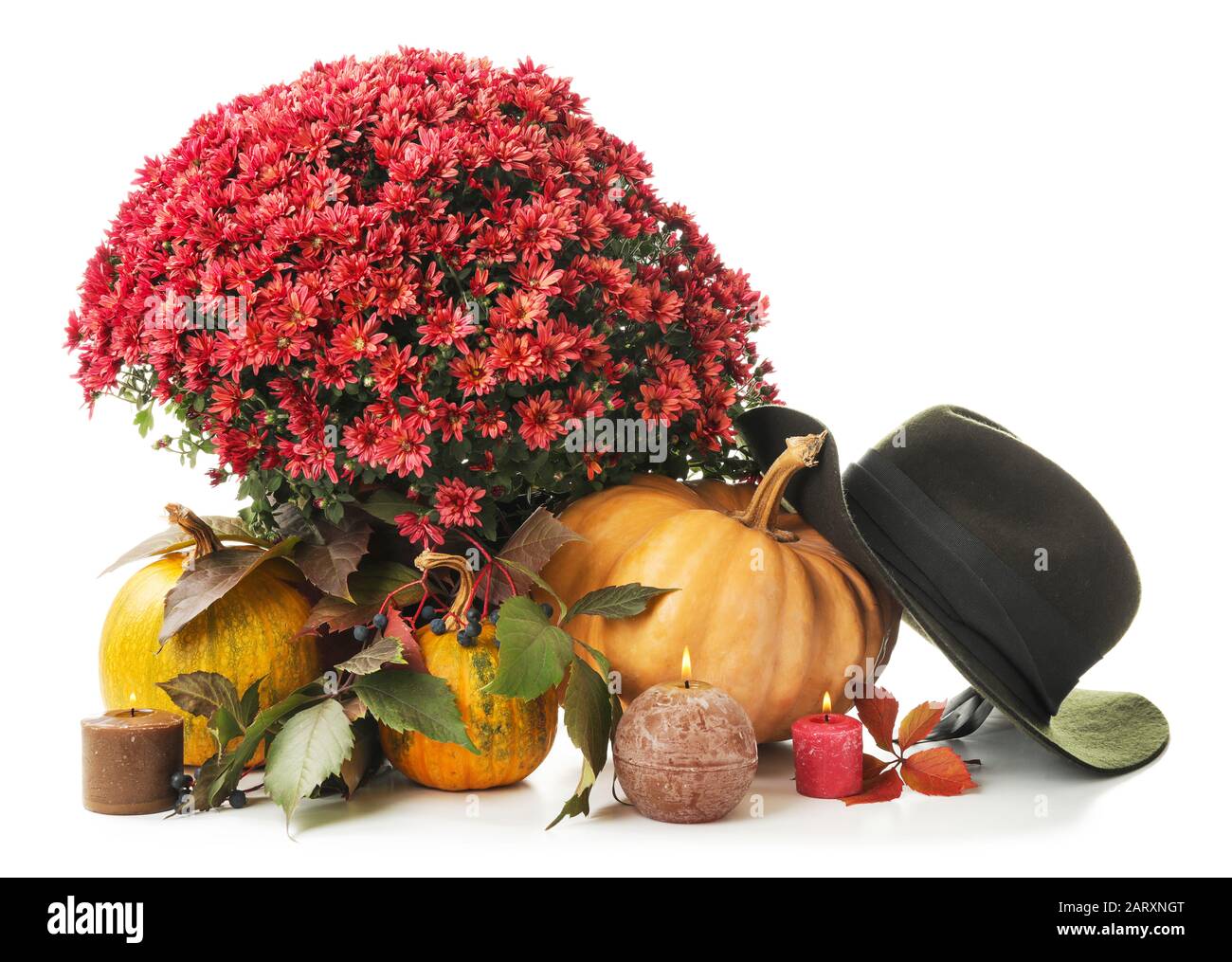 Beautiful autumn composition hat hi-res stock photography and images ...