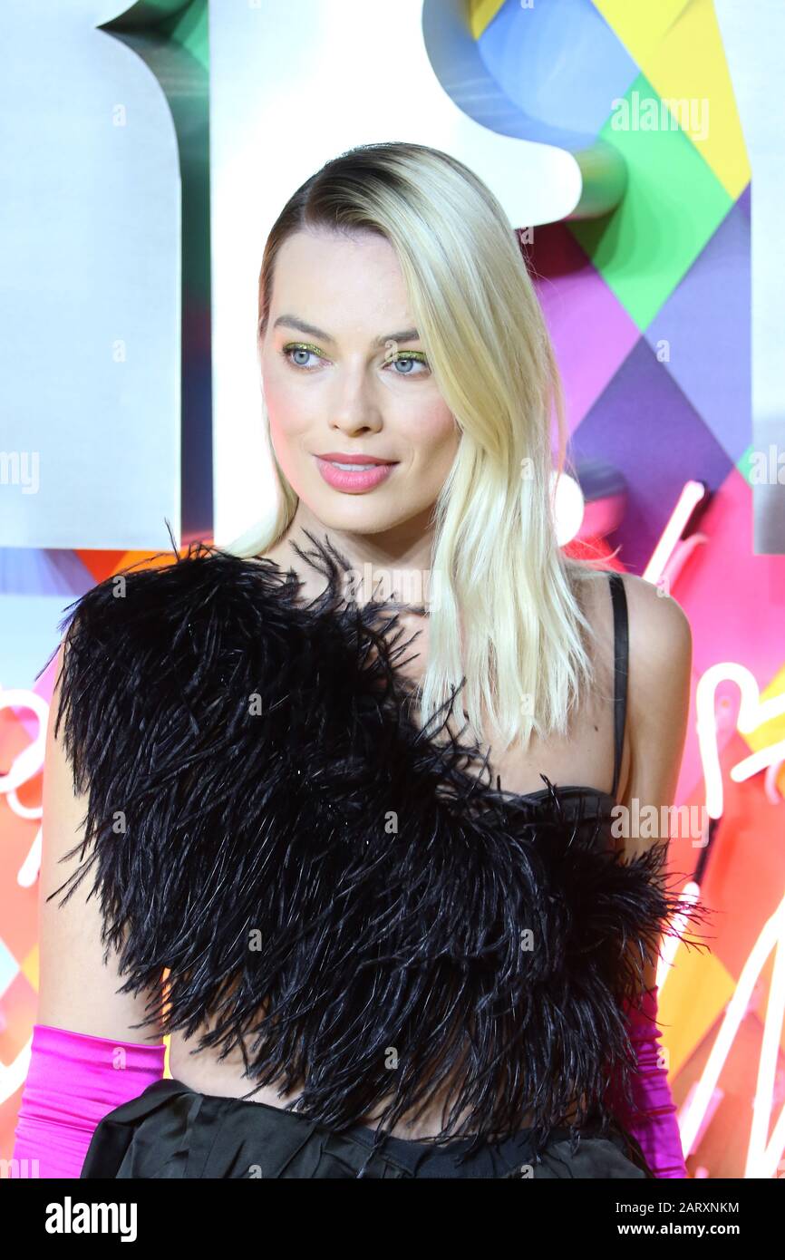 Margot Robbie, Birds of Prey - World Premiere, Odeon BFI IMAX Waterloo ...