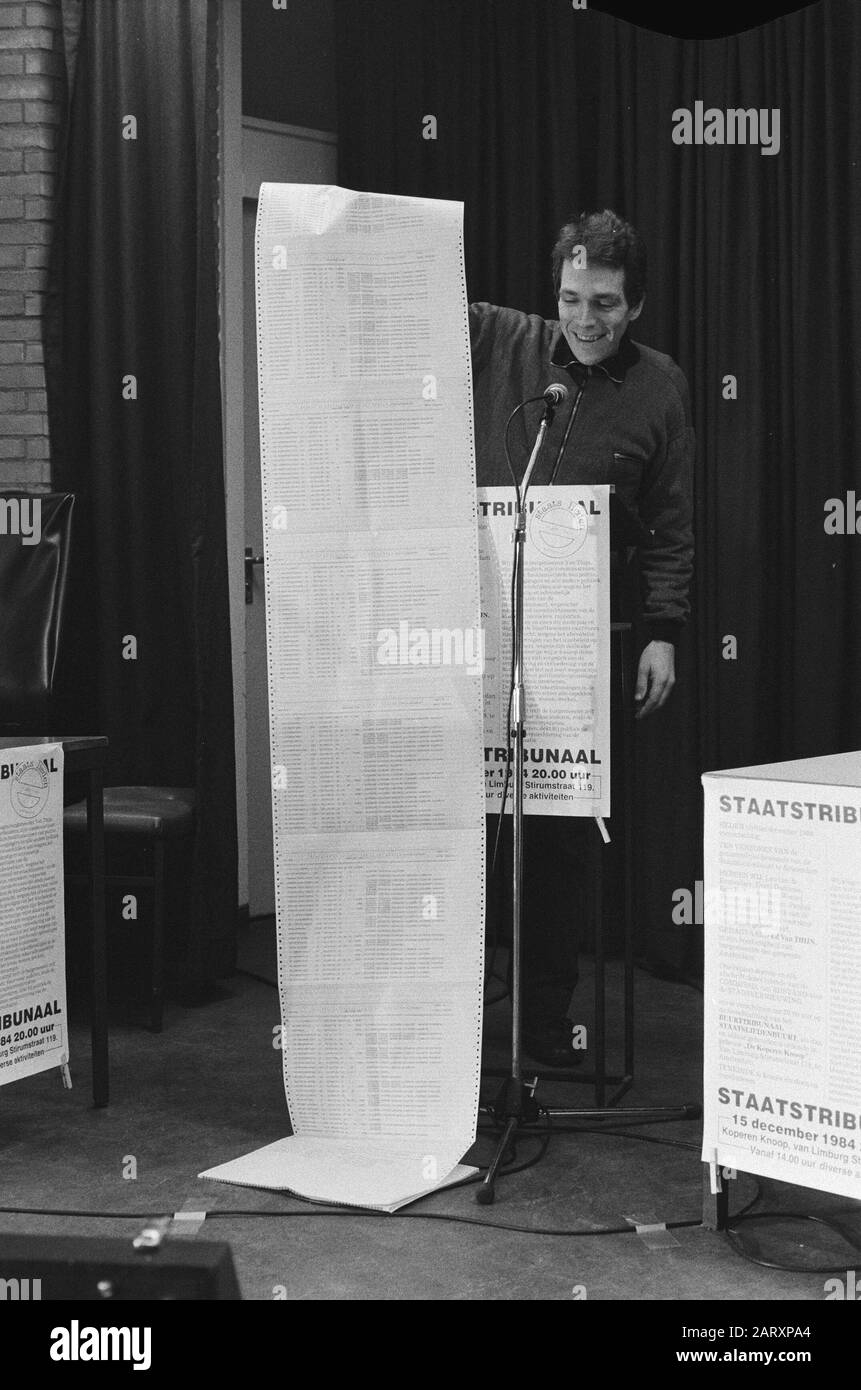 Tribunal v burg Van Thijn because of the mismanagement conducted in the ...