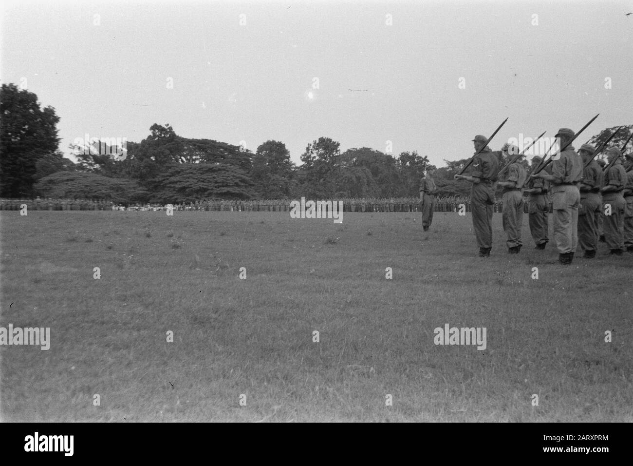 Celebration name day 7 December Division at Buitenzorg (sworn officers ...