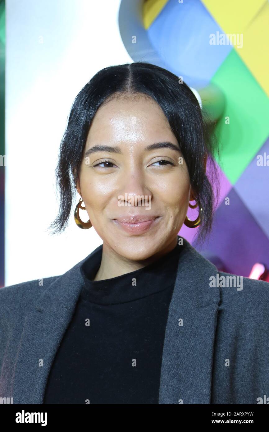Yasmin Evans, Birds of Prey - World Premiere, Odeon BFI IMAX Waterloo ...