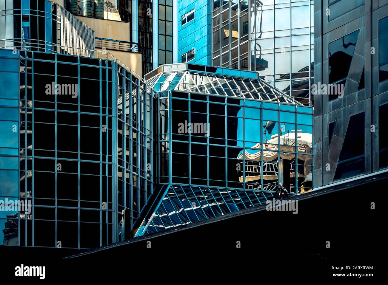 Commercial building close up; Wellington Office Building Stock Photo ...