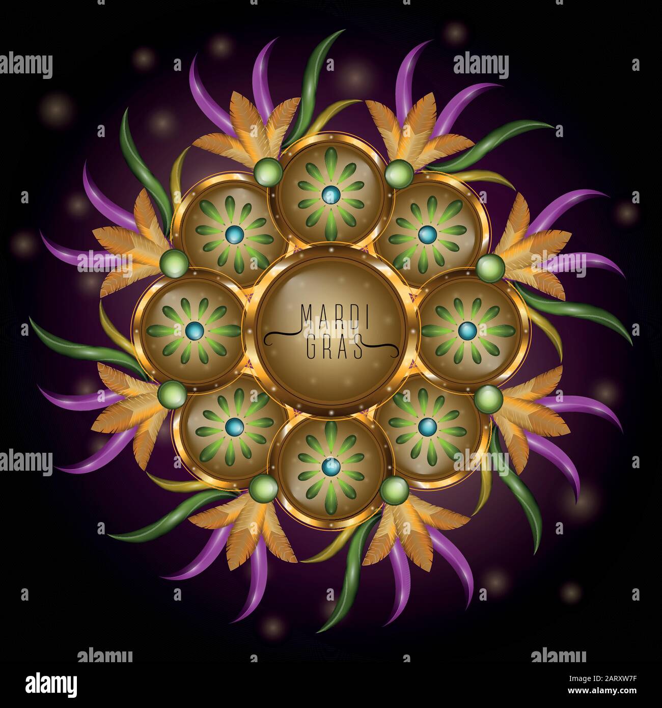 Mardi gras poster Stock Vector Image & Art - Alamy