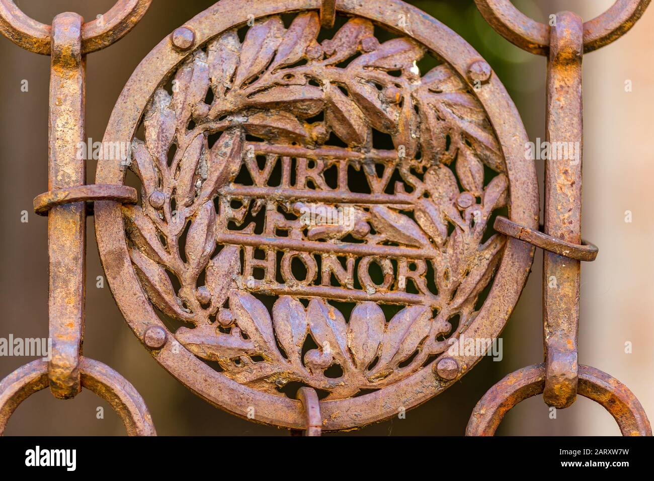 Virtus et honor hi-res stock photography and images - Alamy