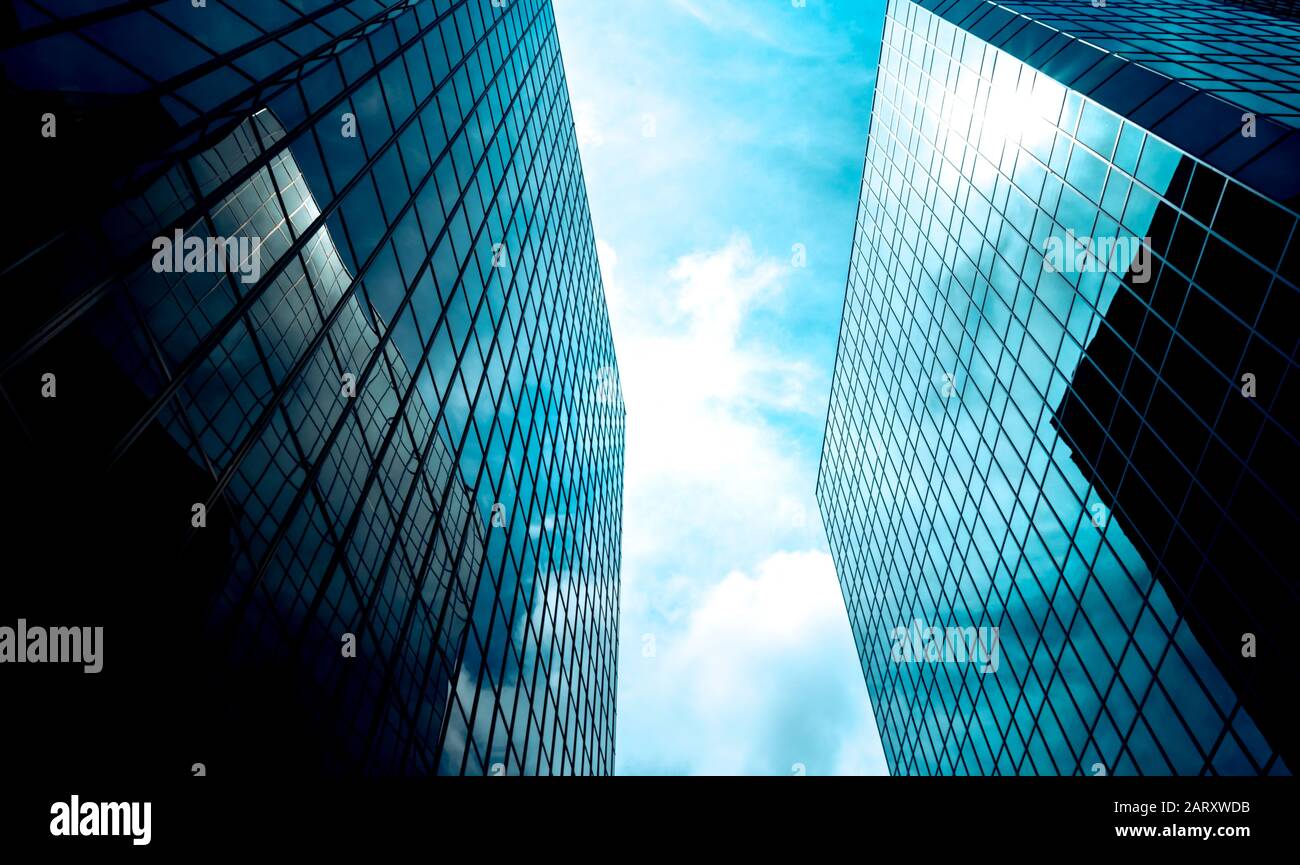 Commercial building close up; Wellington Office Building Stock Photo ...