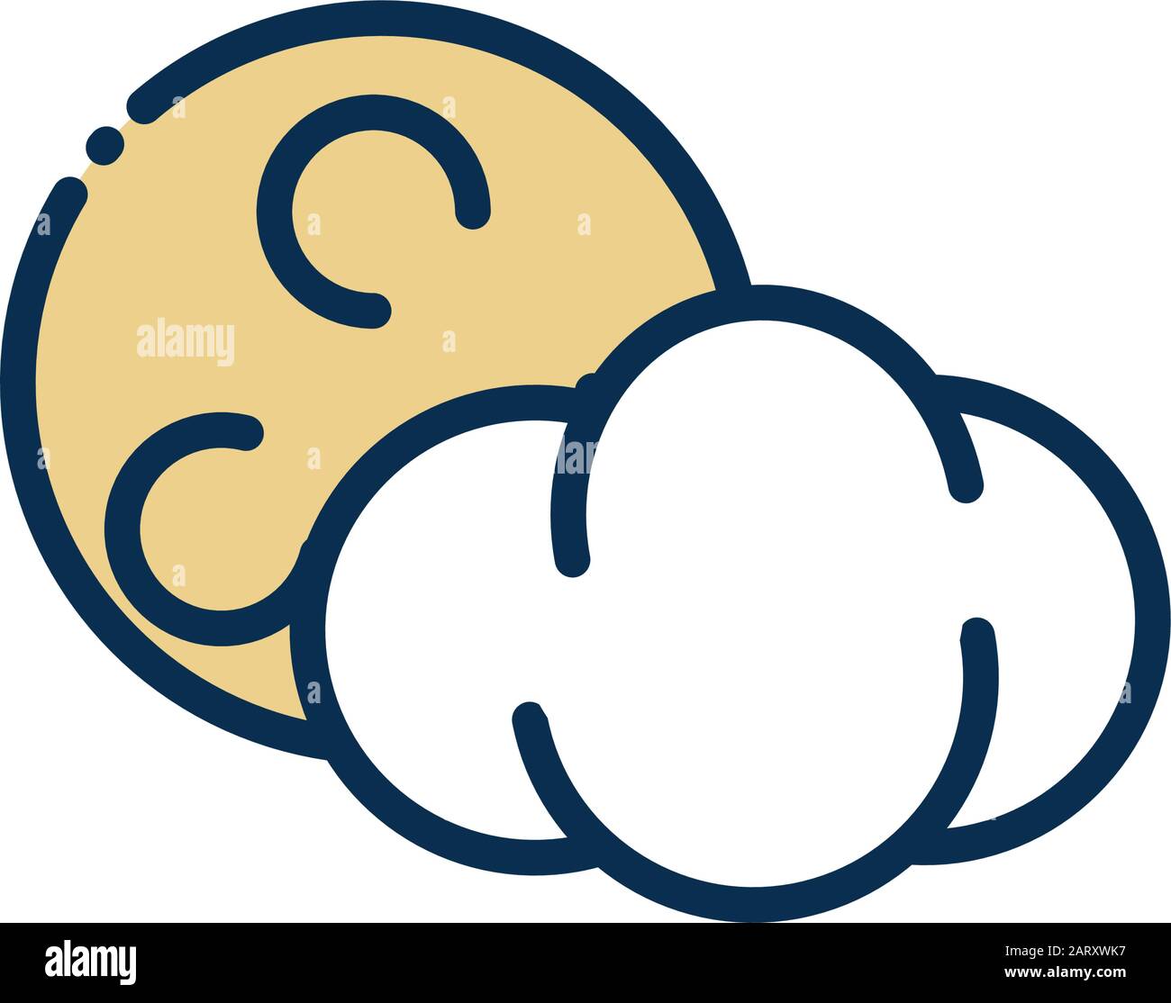 astronomy and space on white background vector illustration Stock ...