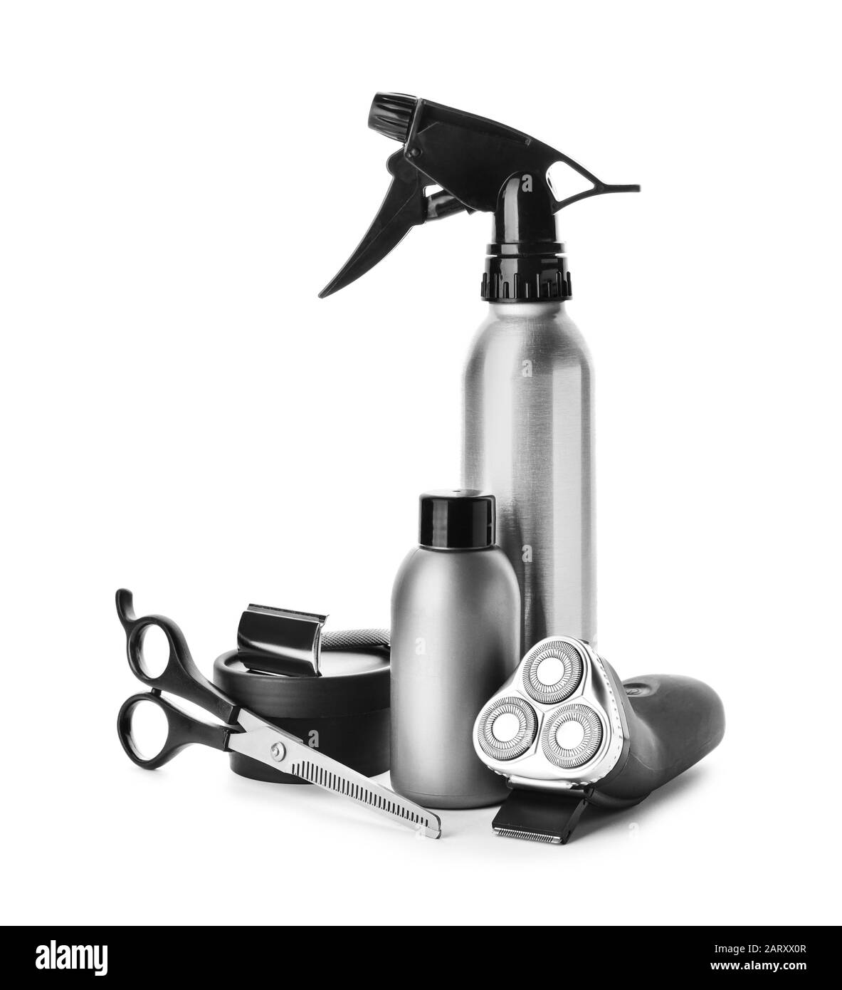 Set skin body hair Black and White Stock Photos & Images - Alamy