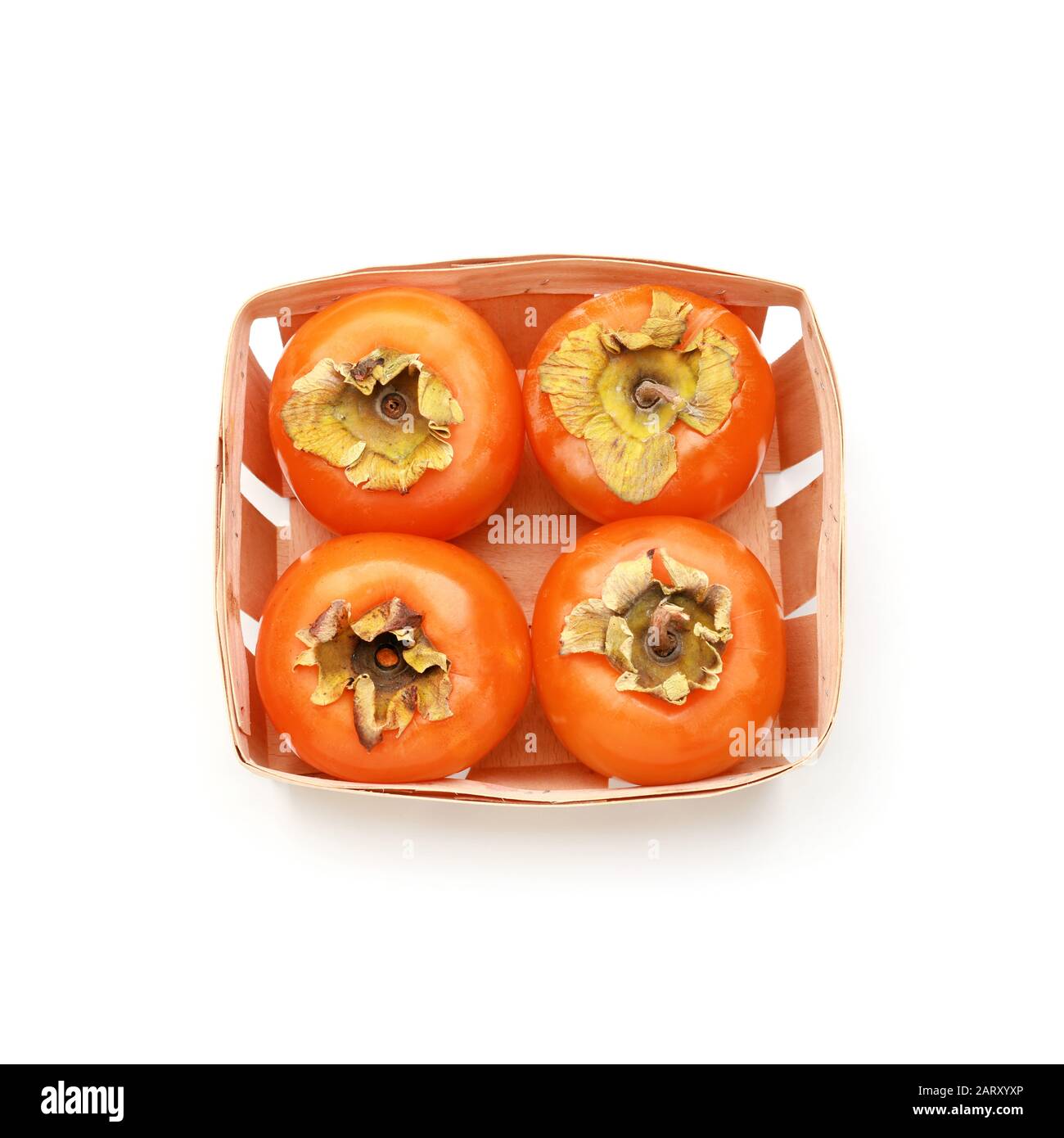 Box of persimmons hi-res stock photography and images - Alamy