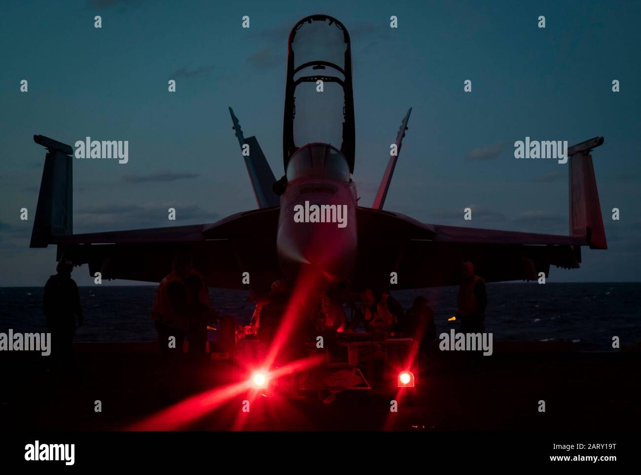ATLANTIC OCEAN (Jan. 23, 2020) Sailors assigned to USS Gerald R. Ford's ...