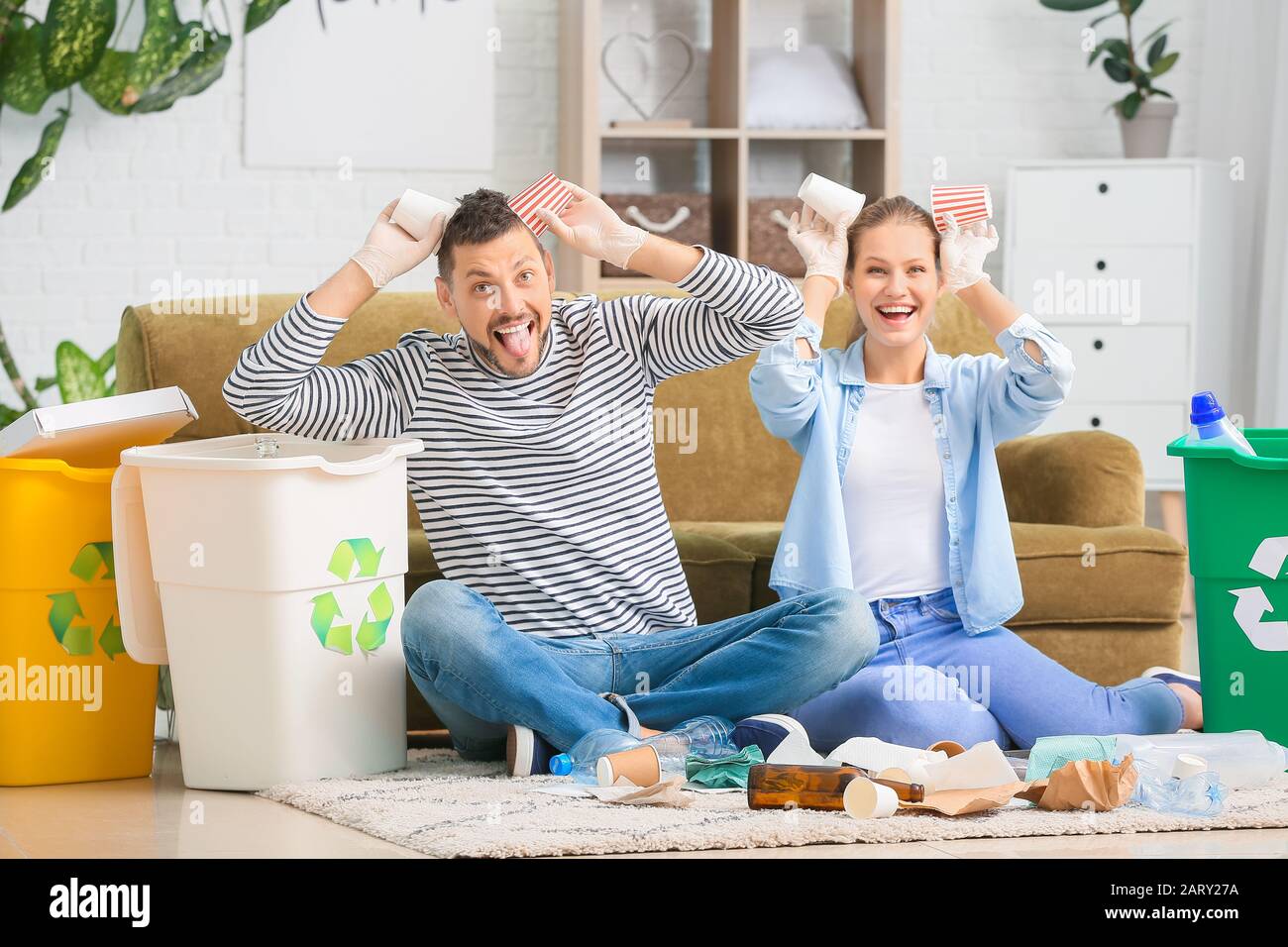 Recycling Funny High Resolution Stock Photography and Images - Alamy