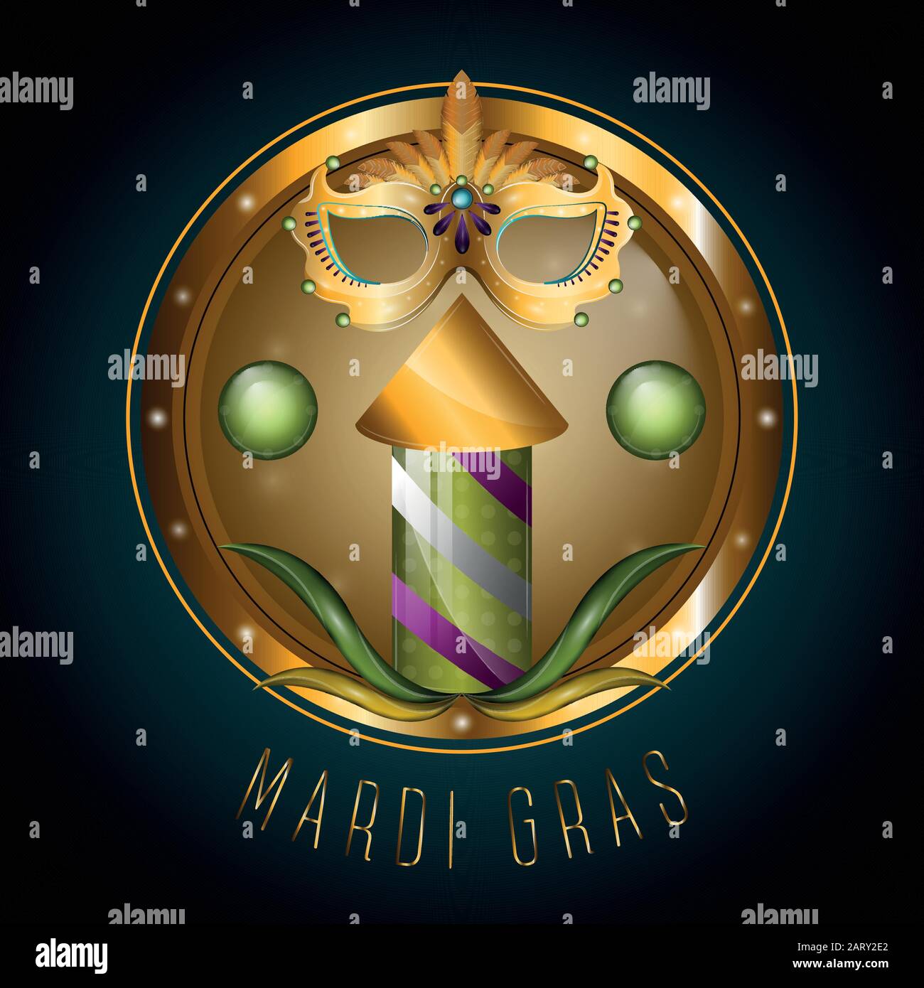 Mardi gras poster Stock Vector Image & Art - Alamy
