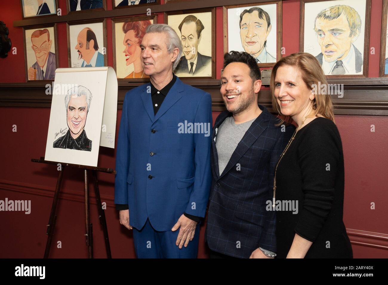 New York, NY, USA. 29th Jan, 2020. David Byrne, Patrick Catullo ...