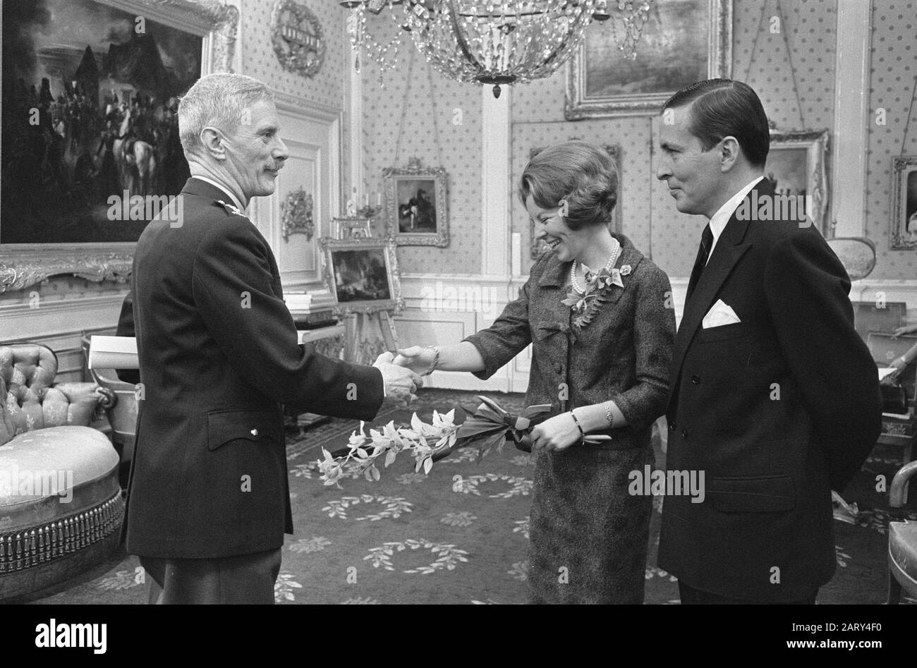 Second gift day for Princess Beatrix and Claus at Palace Soestdijk ...