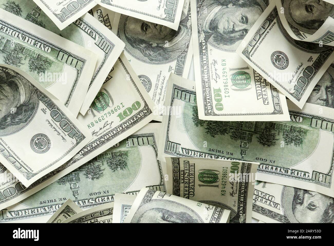 Heap of dollar banknotes as background Stock Photo - Alamy
