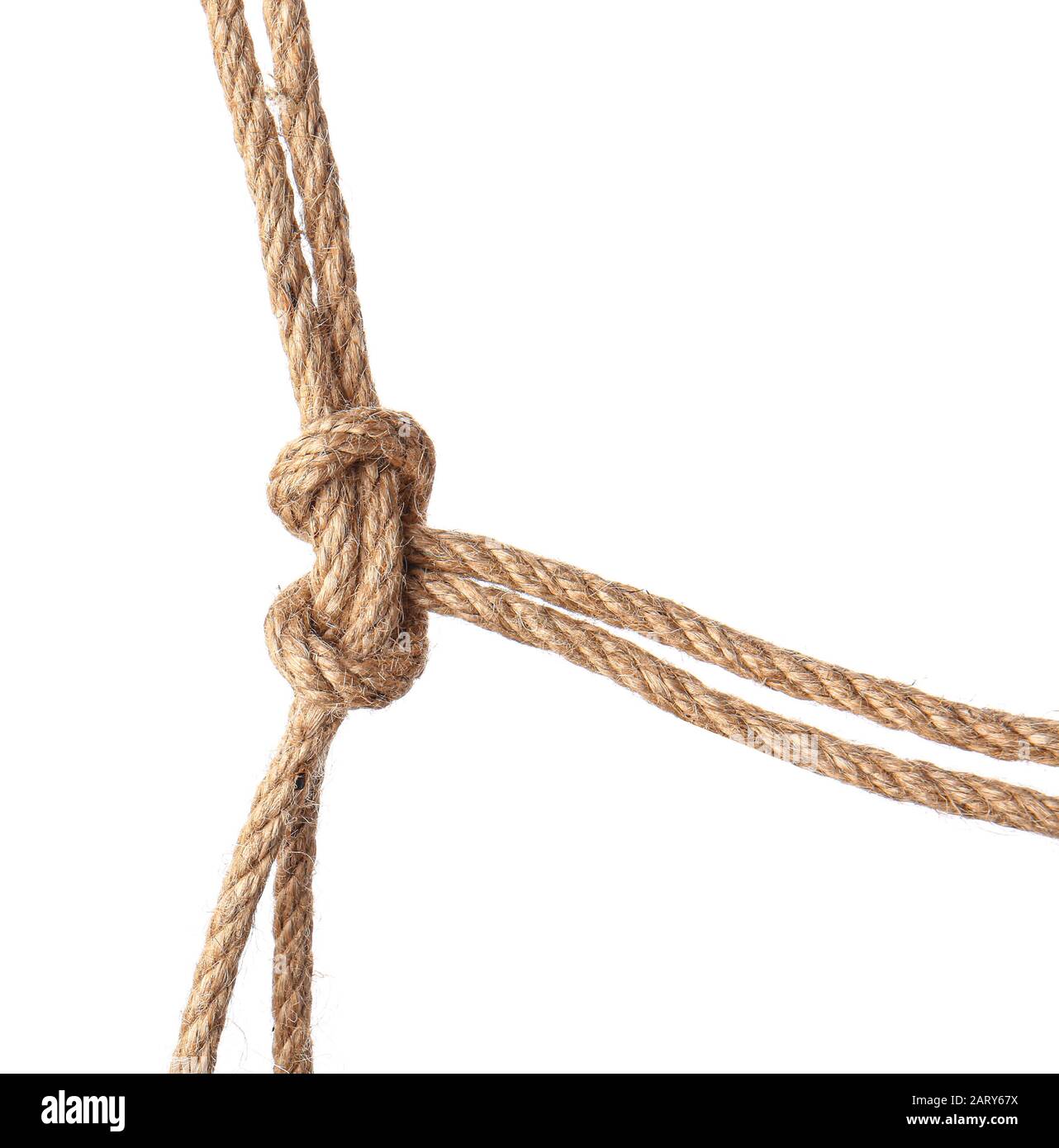 Fasten with knots hi-res stock photography and images - Alamy