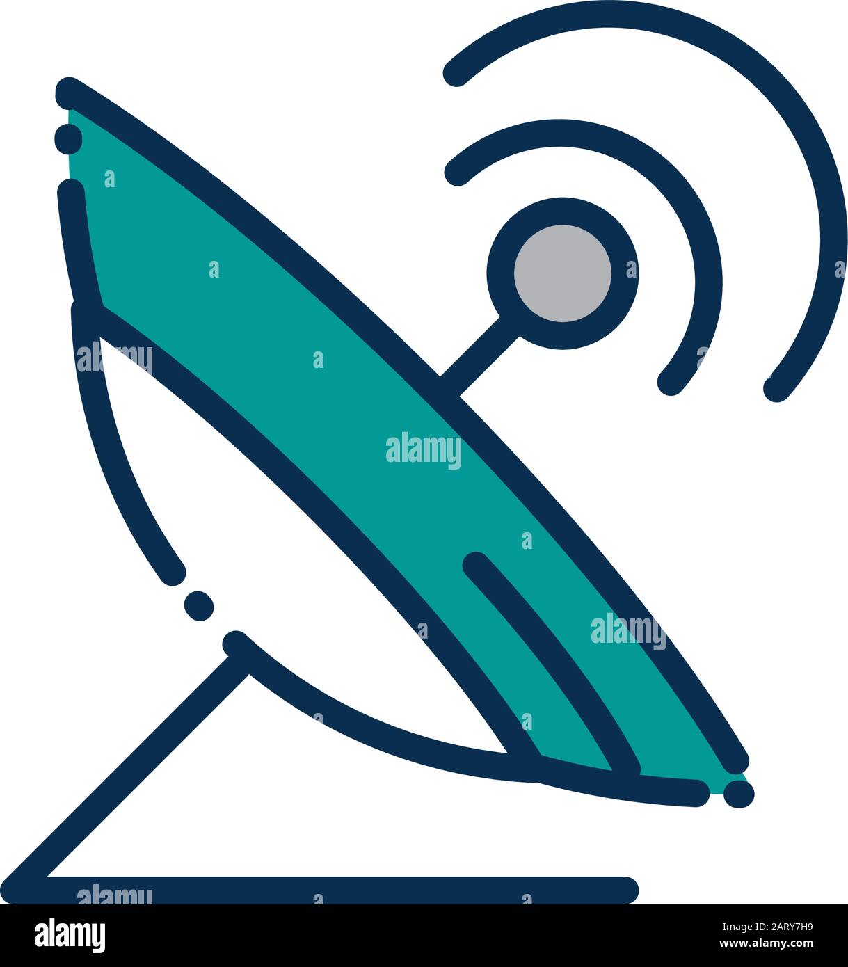 astronomy and space on white background vector illustration Stock ...