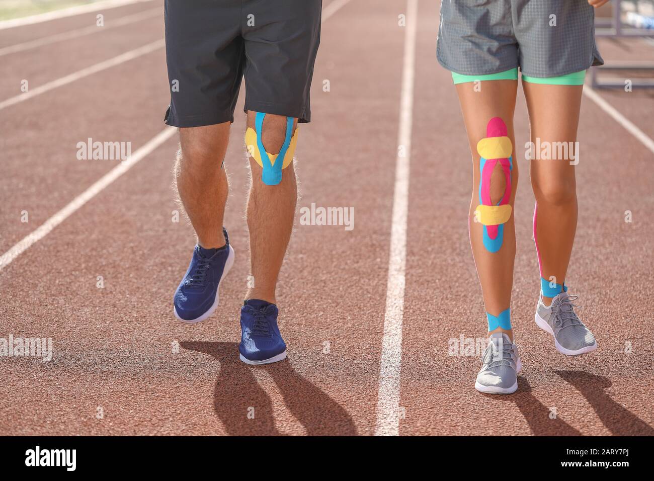 Tape running hi-res stock photography and images - Alamy