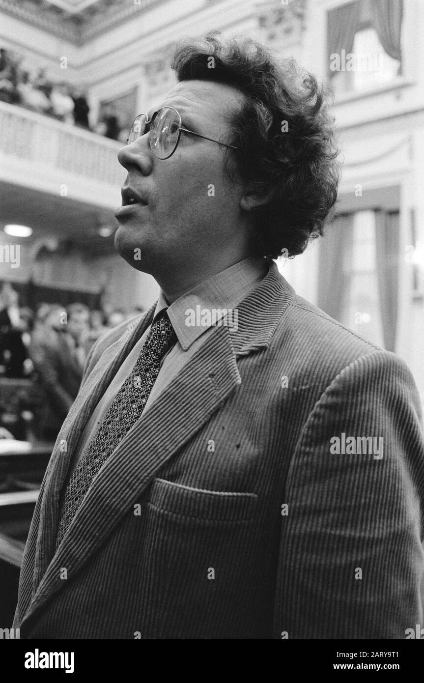 Second Chamber, installation new CPN MP Gijs Schreuders (following Joop ...