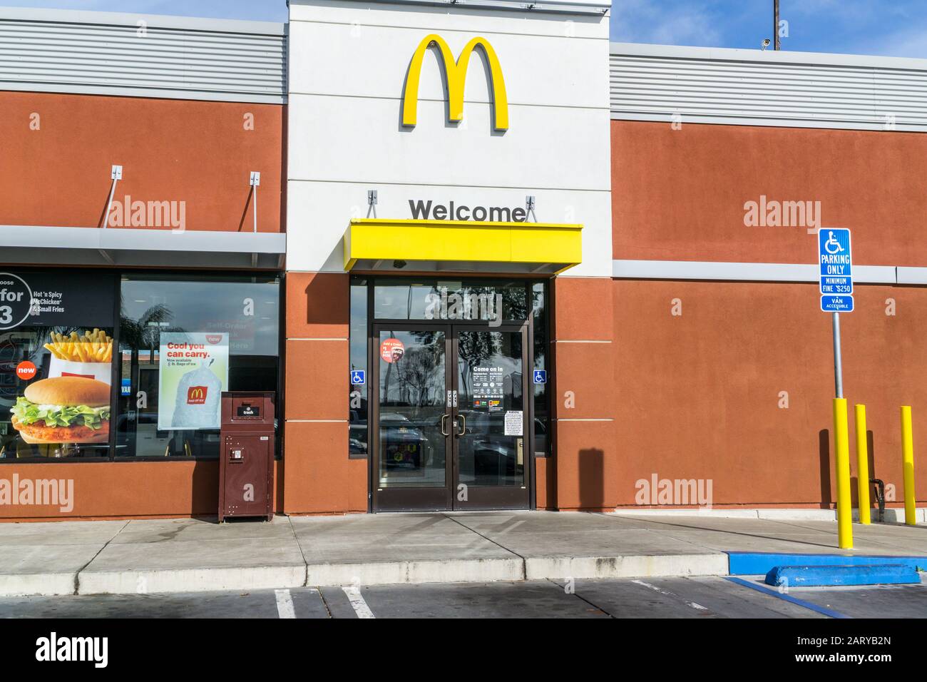 A McDonalds restaurant in Modesto California USA Stock Photo - Alamy