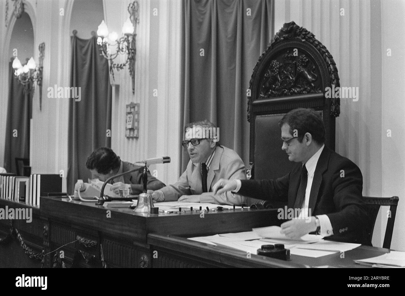 Second Chamber, Vice President Kleisterlee Date: May 20, 1976 Keywords ...