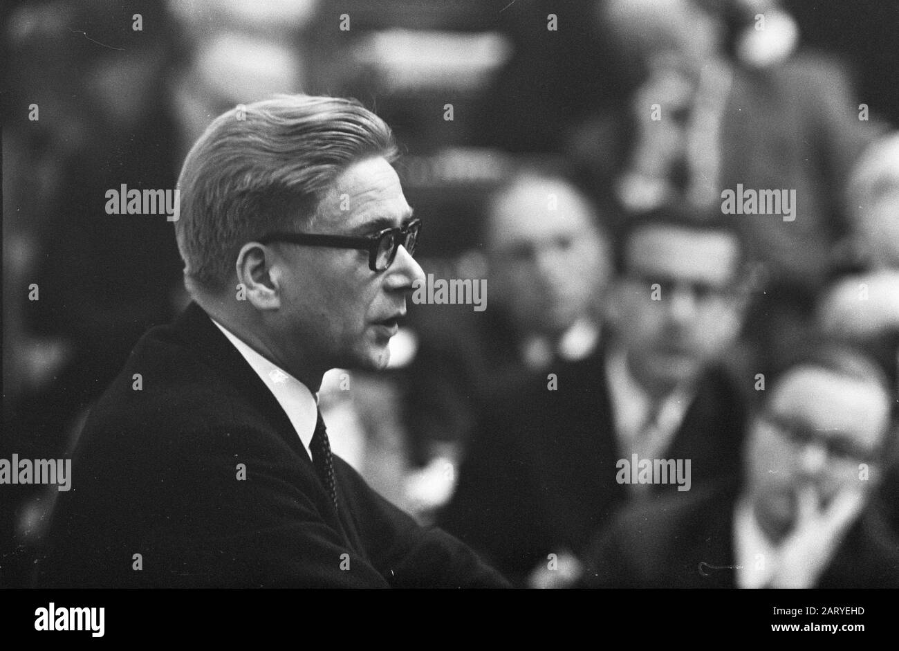 Applied sciences minister veringa makes statement hi-res stock ...