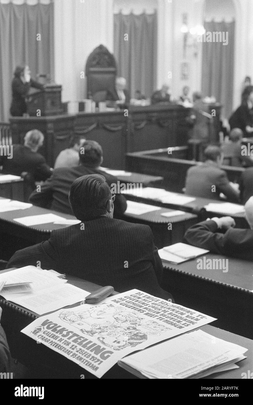 Second Chamber discusses upcoming Census Date: February 10, 1971 ...