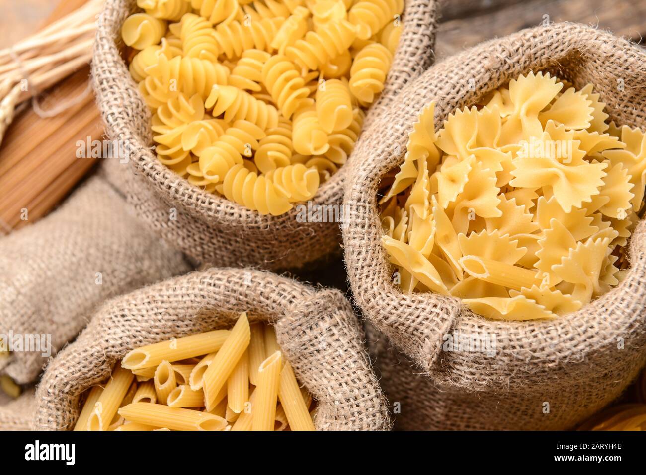 Italian flour bags hi-res stock photography and images - Alamy