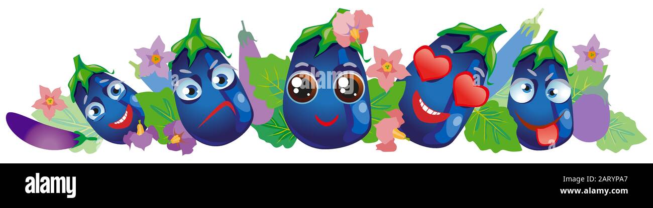 Cute Vegetable Border