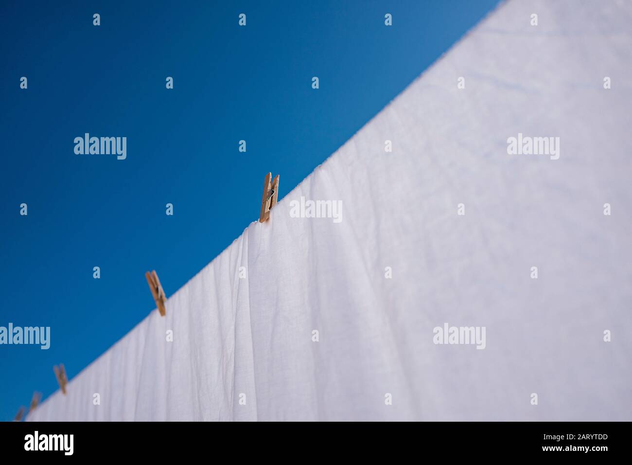 Bed Sheet Clothesline High Resolution Stock Photography and Images - Alamy