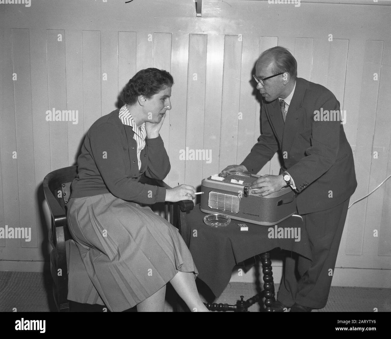 Issue of the first blind newspaper Date: May 22, 1958 Keywords: blind ...