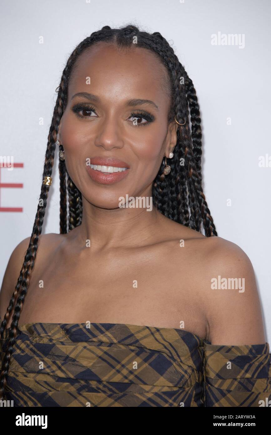 January 28, 2020, Los Angeles, California, USA: KERRY WASHINGTON ...