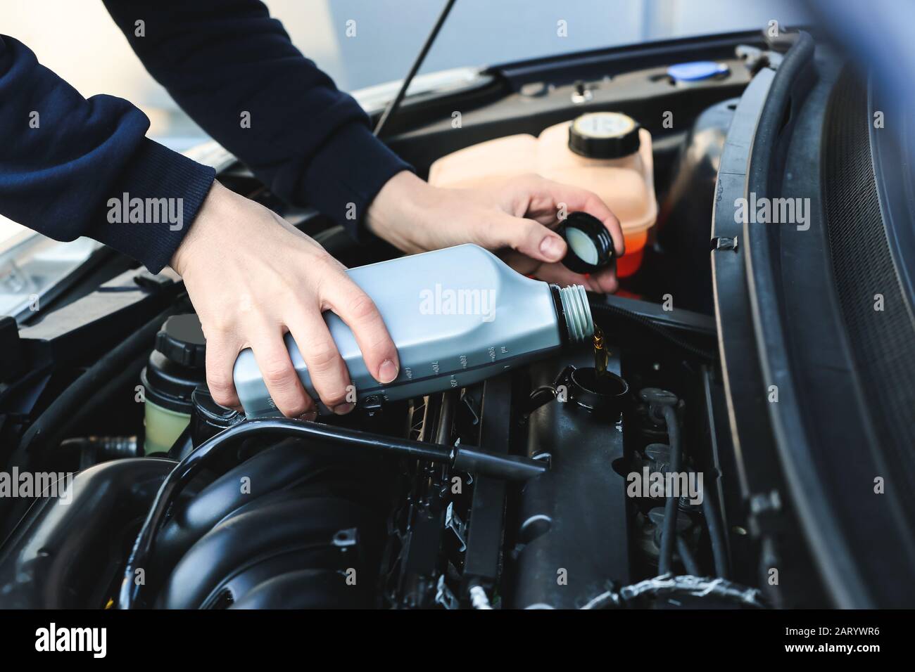 Oil refilling hi-res stock photography and images - Alamy