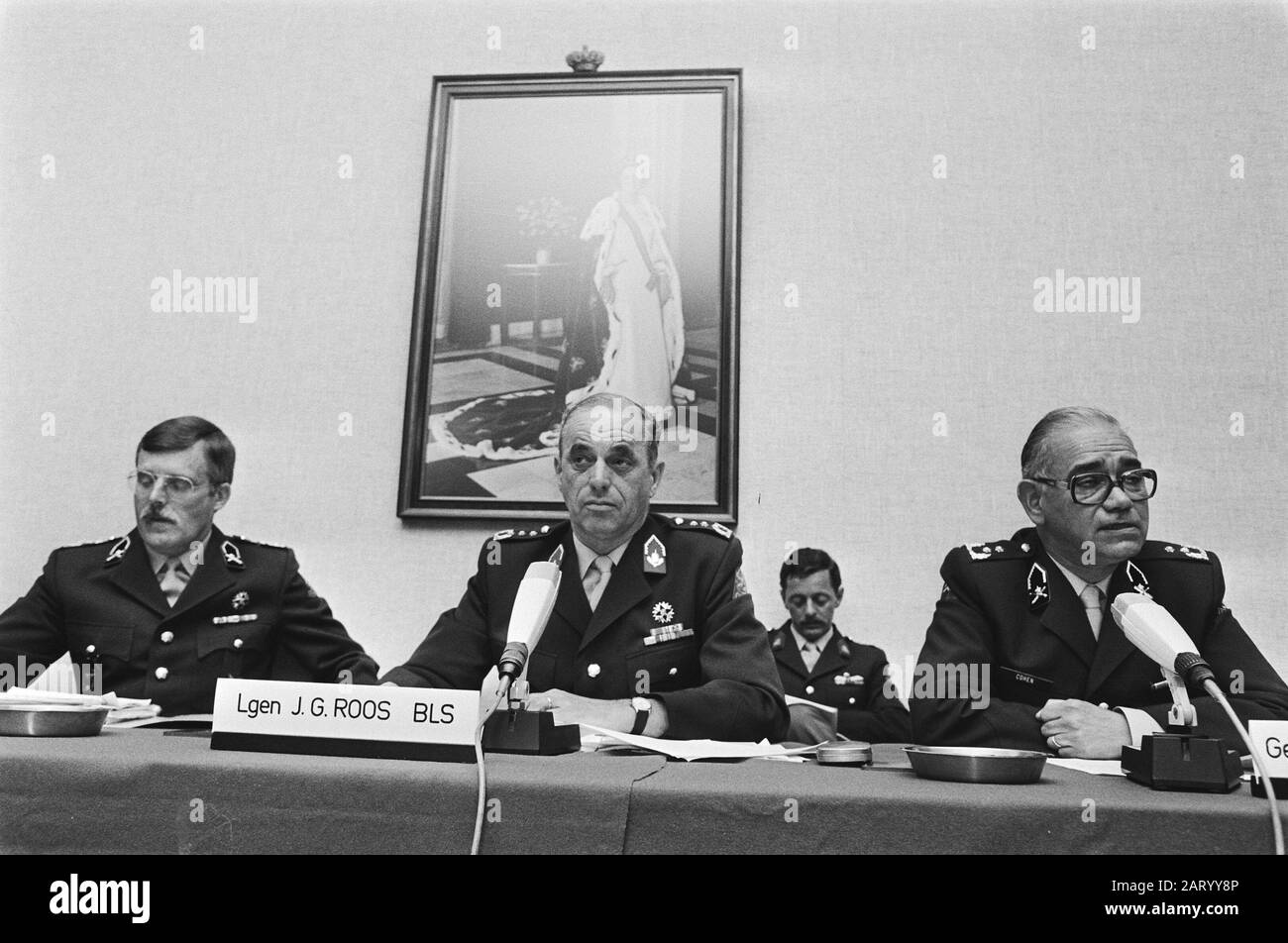 Press conference on NATO exercise Atlantic-Lion of the Army V.L.N.R ...