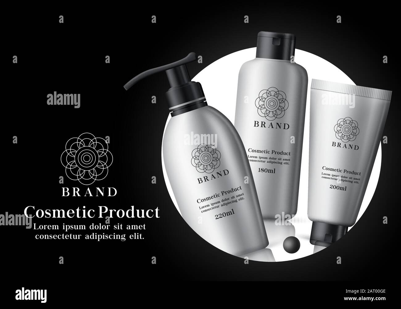 Elegant black Stock Vector Images - Alamy