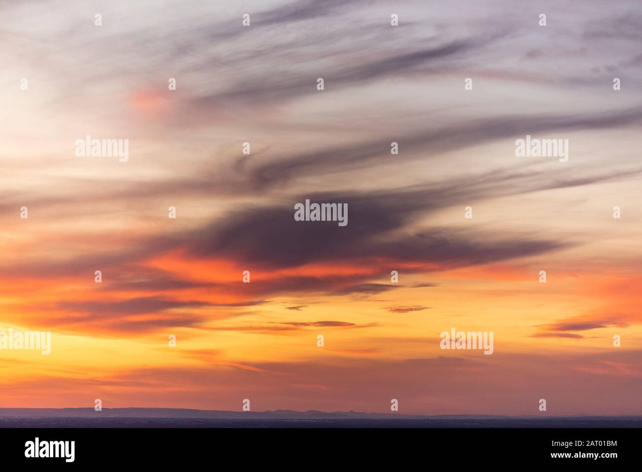 Color full sunset hi-res stock photography and images - Alamy